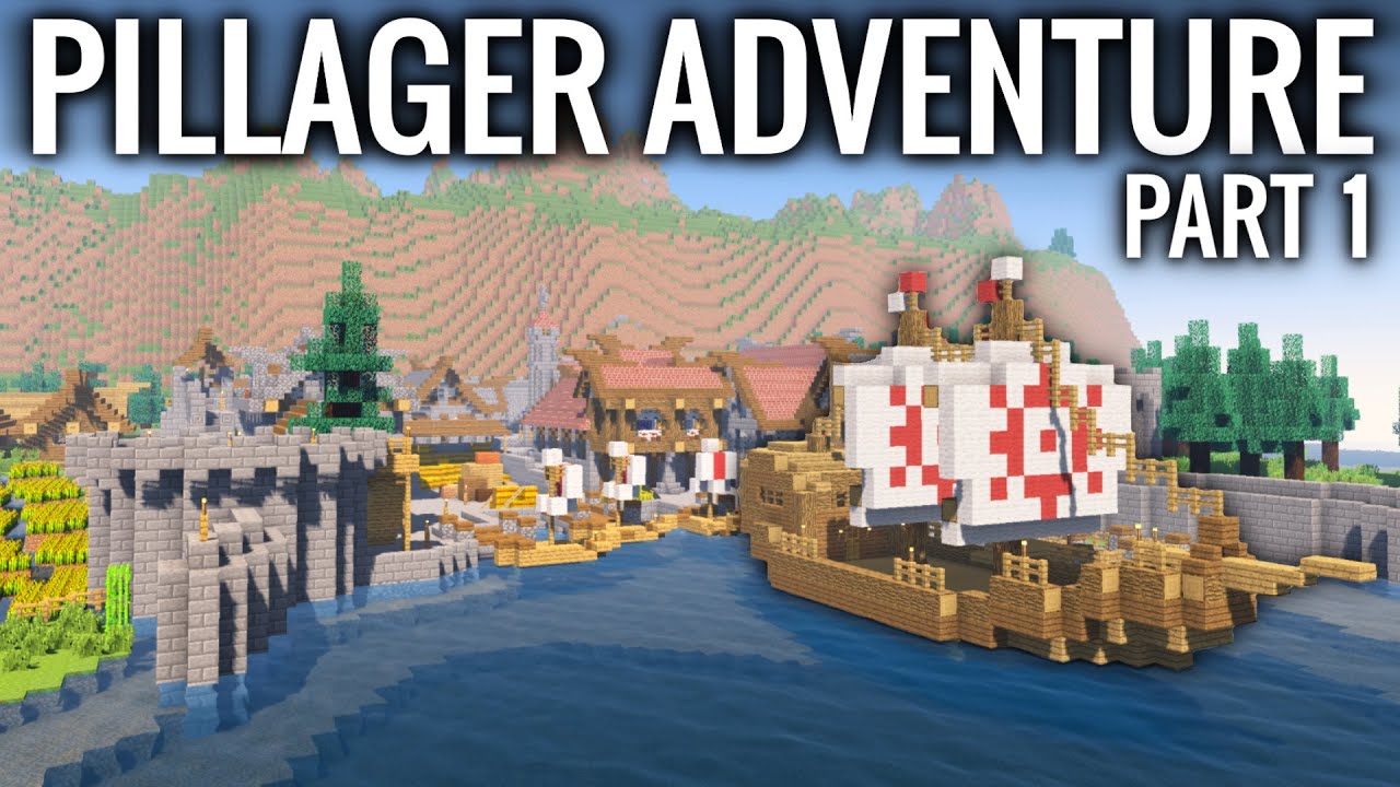 Minecraft - PILLAGER ADVENTURE | Part 1 - YouTube