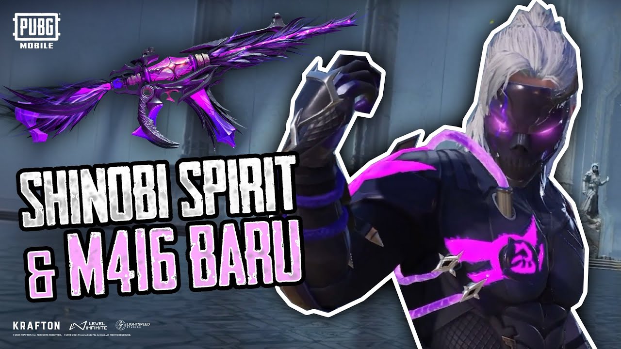 Shinobi Spirit & M416 Baru | PUBG MOBILE - YouTube