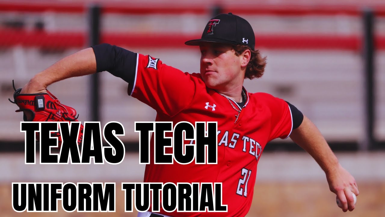 MLB The Show 22-Texas Tech Uniform Tutorial - YouTube