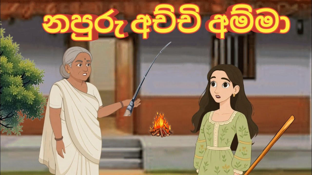 නපුරු අච්චි අම්මා | napuru achchi amma | moral story | Sinhala Cartoon ...