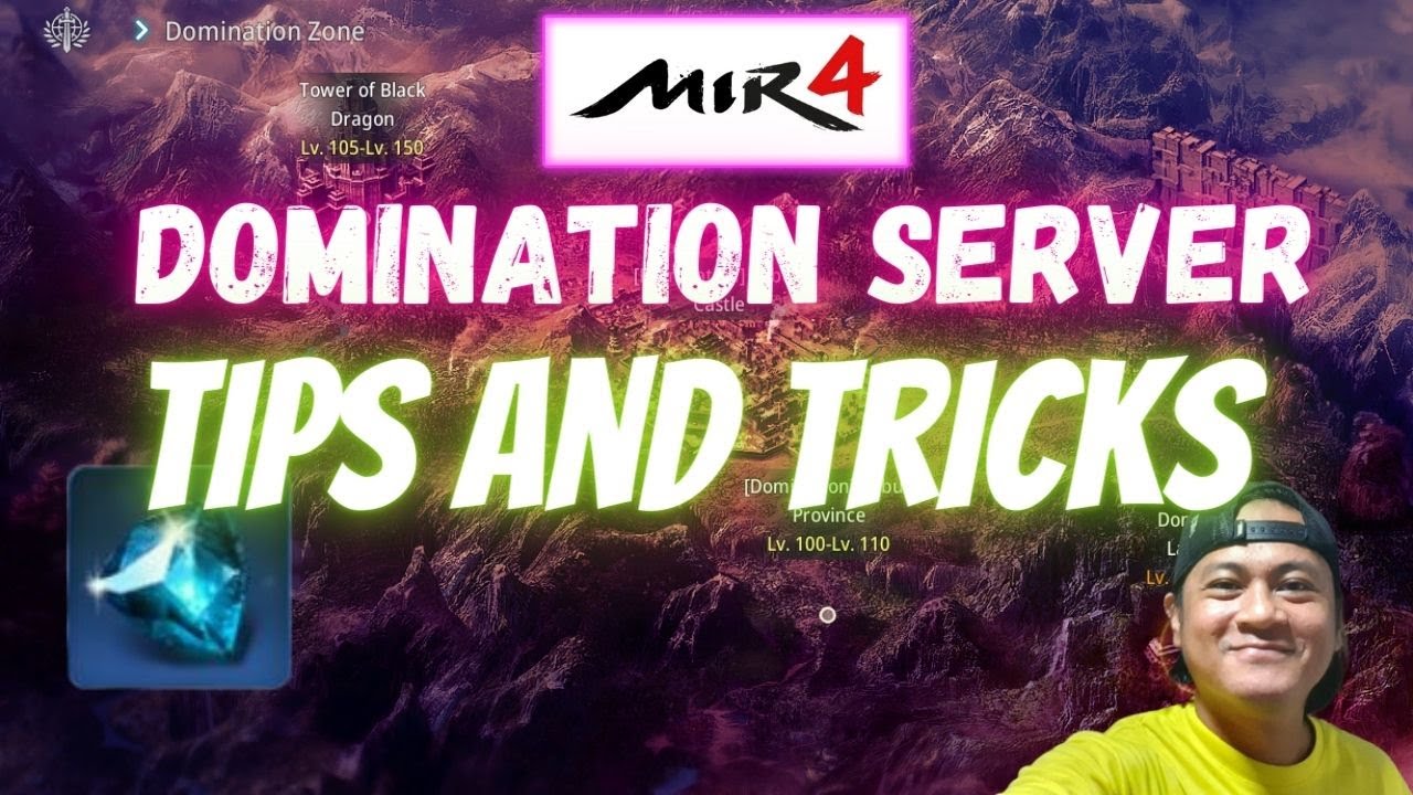 MIR4 DOMINATION SERVER | TIPS AND TRICKS | TAGALOG - YouTube
