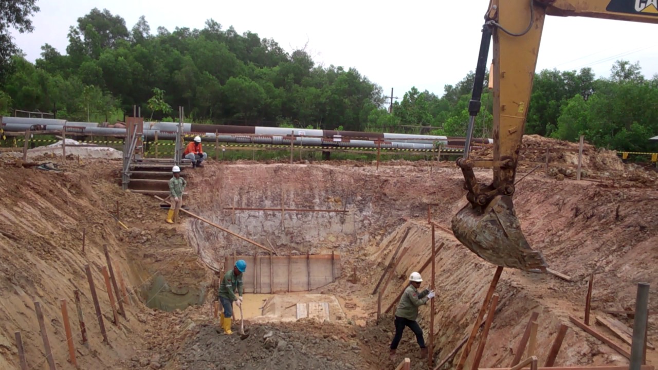 PLTG-Central Duri Gas Turbin Blowdown Pit - YouTube