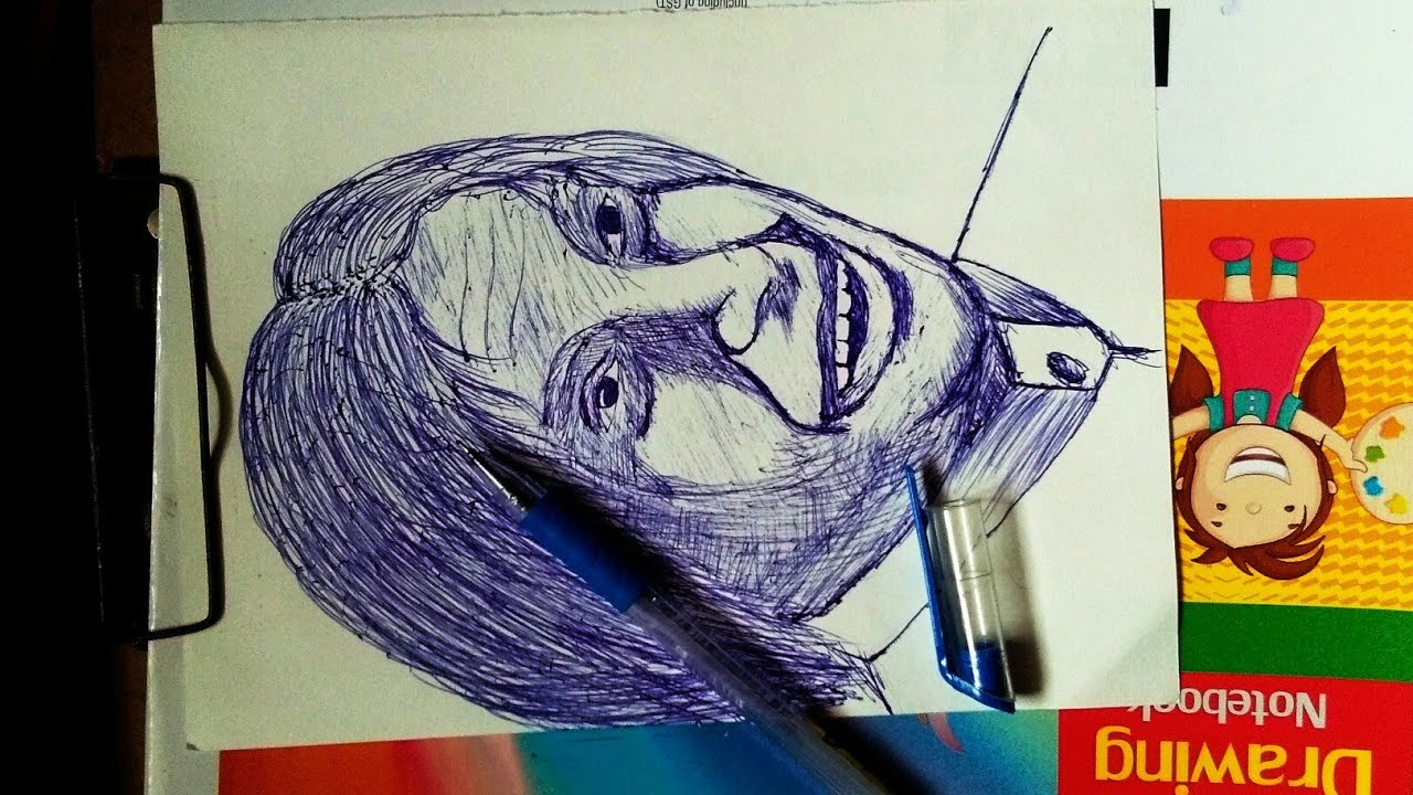 Dr. A. P. J Abdul kalam ink drawing - YouTube