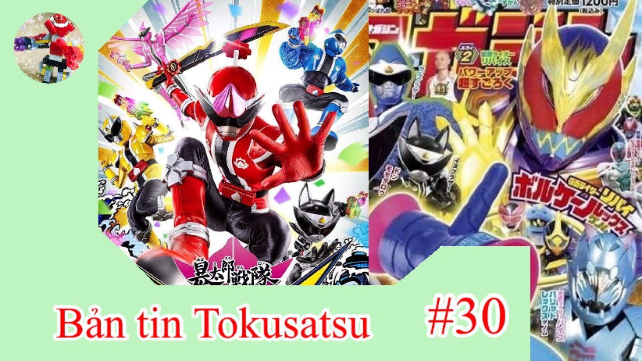 Bản tin Toku News #30/ Kamen rider revice volcano rex và Avataro sentai ...