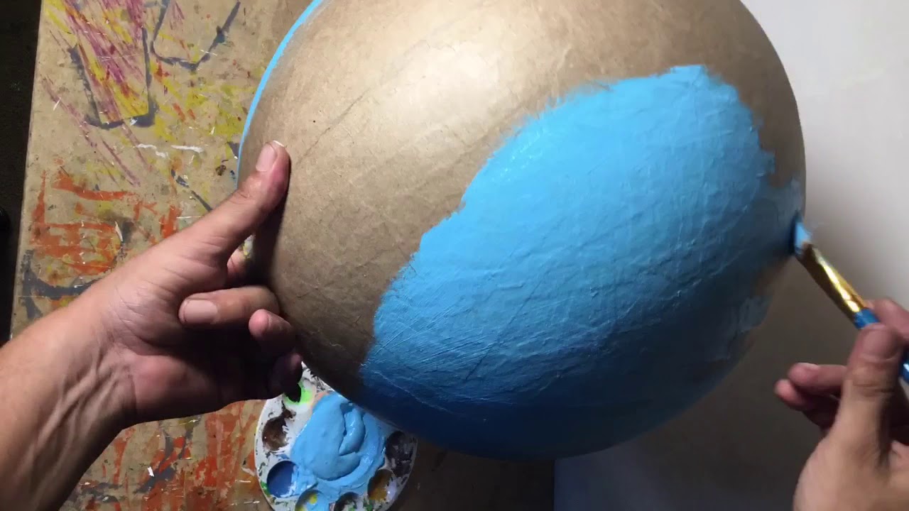 Making a Mr Meeseeks full head mask - YouTube