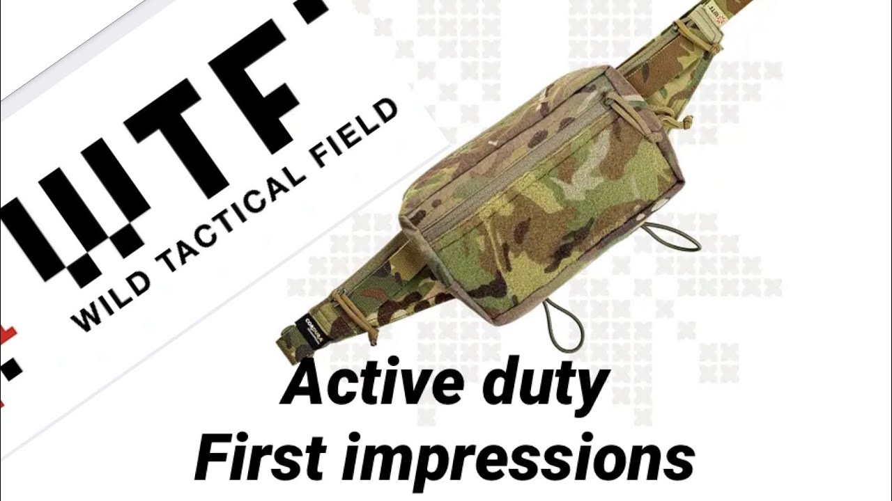 Wild Tactical Field basilisk tactical fanny pack review and spiritus ...