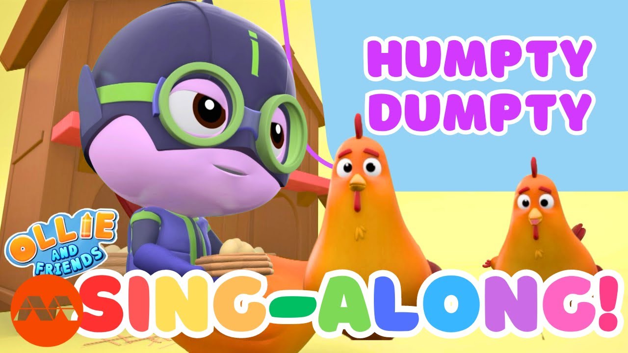 HUMPTY DUMPTY˚₊ | 🎶: Humpty Dumpty | Ollie and Friends Nursery Rhymes ...