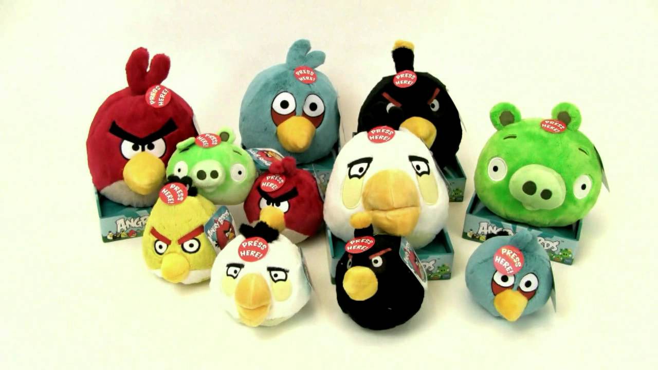 Pluszaki Angry Birds z TakaPaka - YouTube