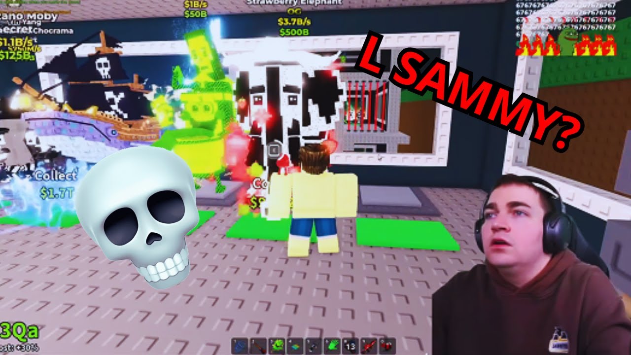 MOST INSANE SAMMY & STEAK MOMENTS In Steal A Brainrot... 🤯 # ...