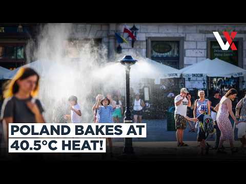 Poland's Hottest Day Ever? Warsaw Shatters Heat Record As Europe Heatwave Intensifies | VERTEX