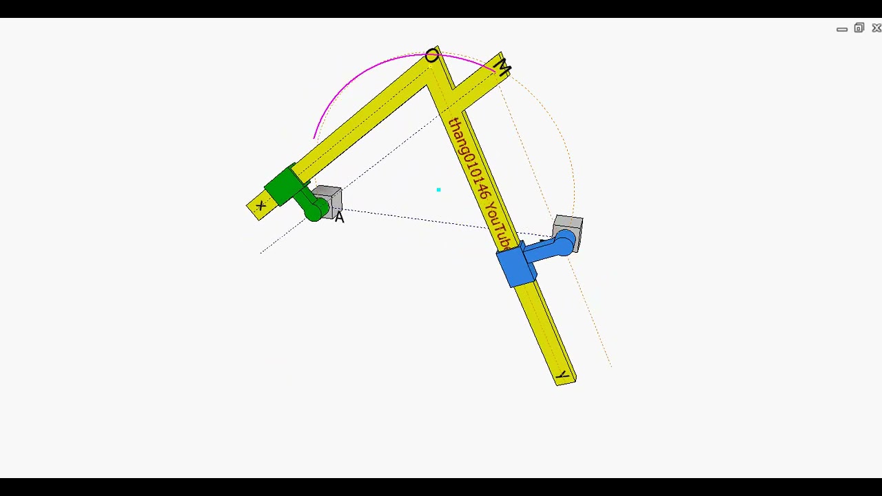 Mechanism for drawing circle 10 - YouTube