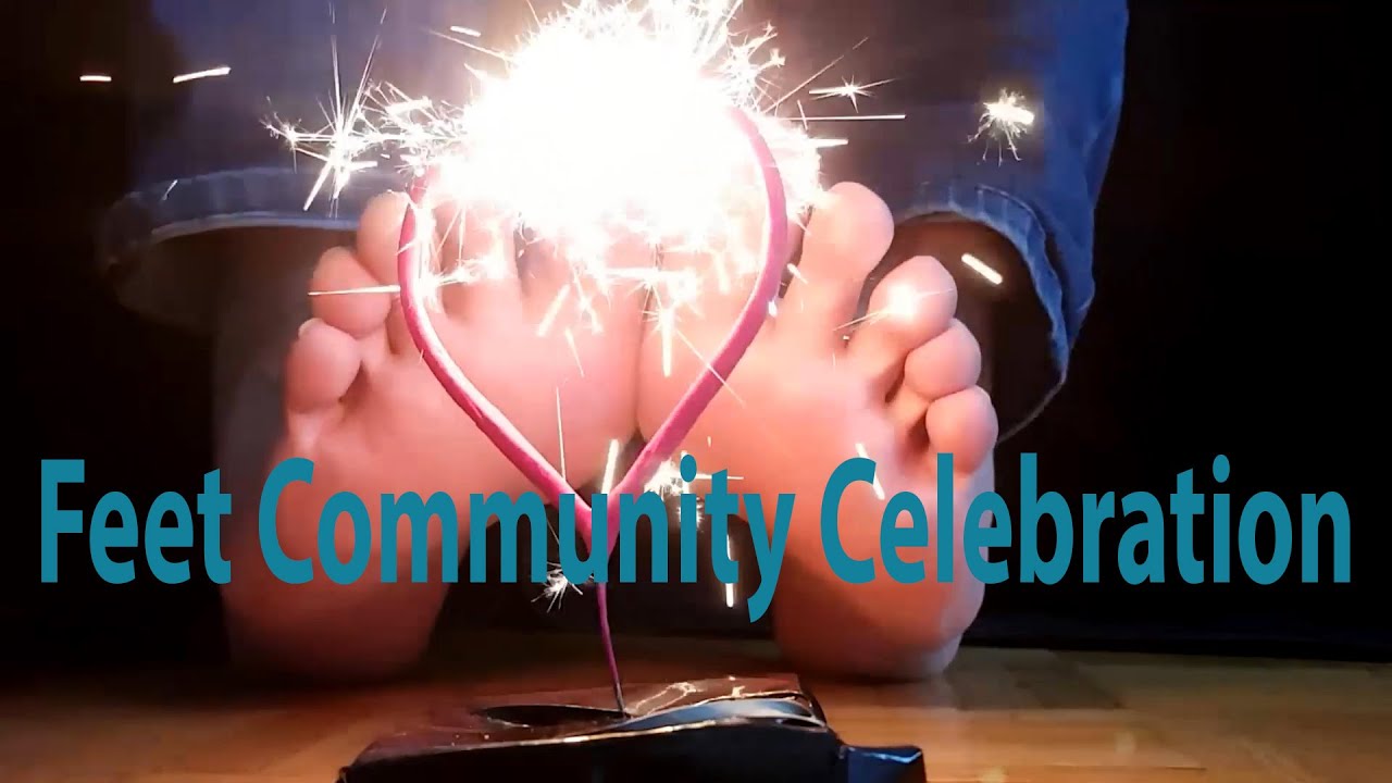 Karina's Feet and Fireworks - Let's celebrate Feet - YouTube