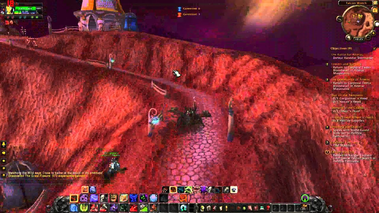 WoW Outland - Falcon Watch - YouTube