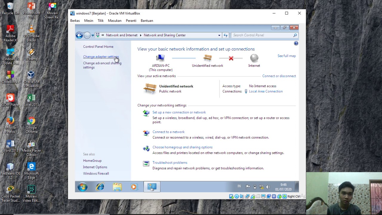 Tutorial 1# Setting IPv4 Windows - YouTube