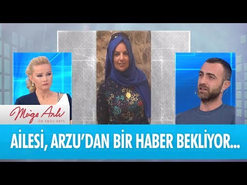 Ailesi, Arzu Ardunç'tan gelecek bir haber bekliyor - Müge Anlı İle Tatlı Sert 13 Şubat 2018