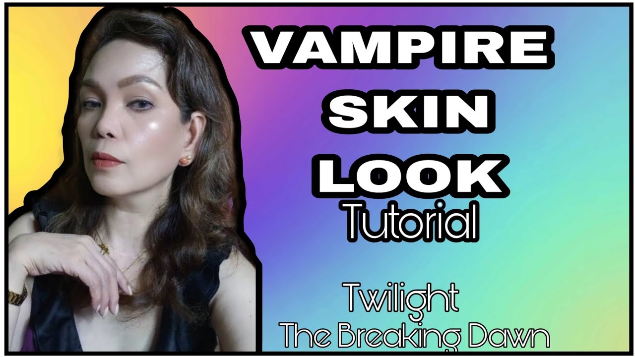 VAMPIRE SKIN LOOK TUTORIAL [RANDOM PRODUCTS]| zabellefortes🌹 - YouTube