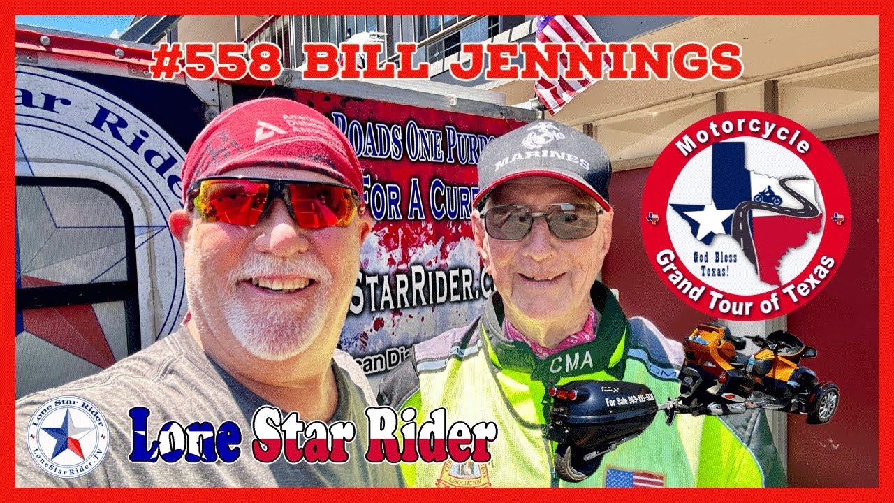 Motorcycle Grand Tour Of Texas • #558 Bill Jennings • Haltom City Texas ...