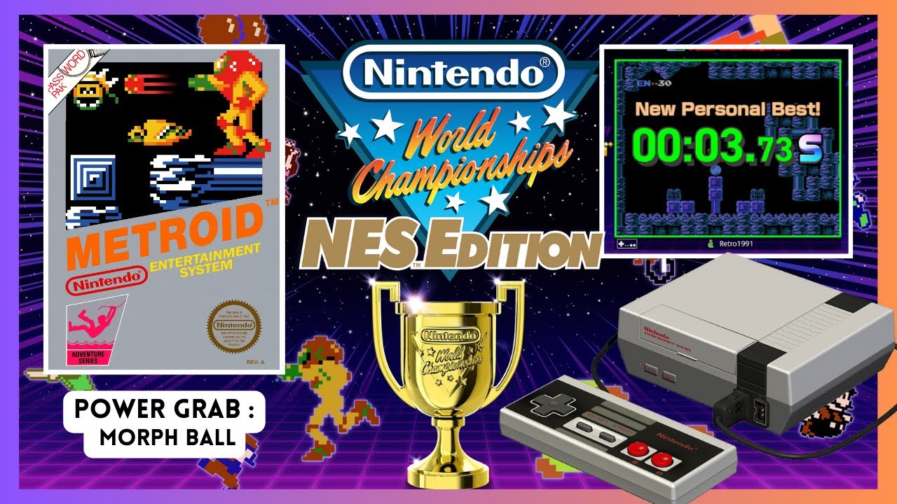 Metroid ☄️Power Grab : Morph Ball (S rank) Nintendo World Championships ...