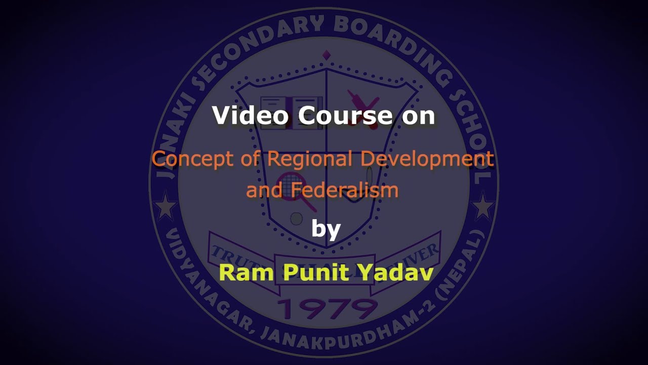 Concept of Regional Development and Federalism | Social Studies | Class ...