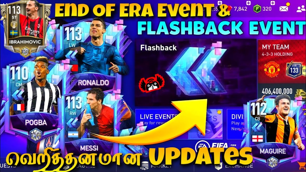 Flashback Event × End Of Era Event FIFA MOBILE | UCL Final Rewards Fifa ...