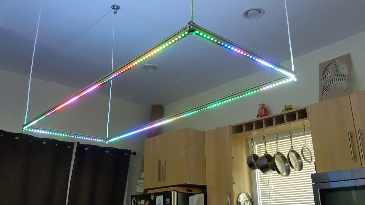 TouchDesigner test with RGB LEDs - YouTube