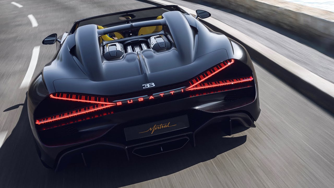 New BUGATTI W16 MISTRAL - FIRST LOOK exterior, interior & PRICE - YouTube