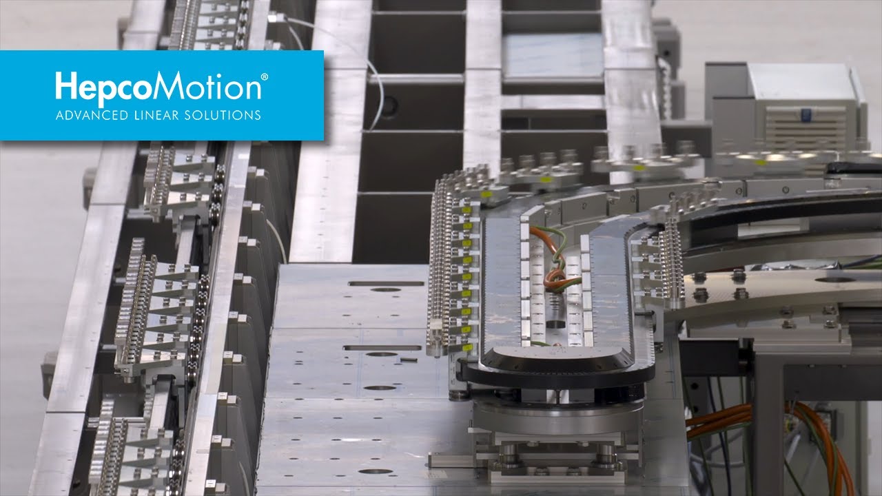 GFX-XTS Production Line | Beckhoff & HepcoMotion Case Study - YouTube