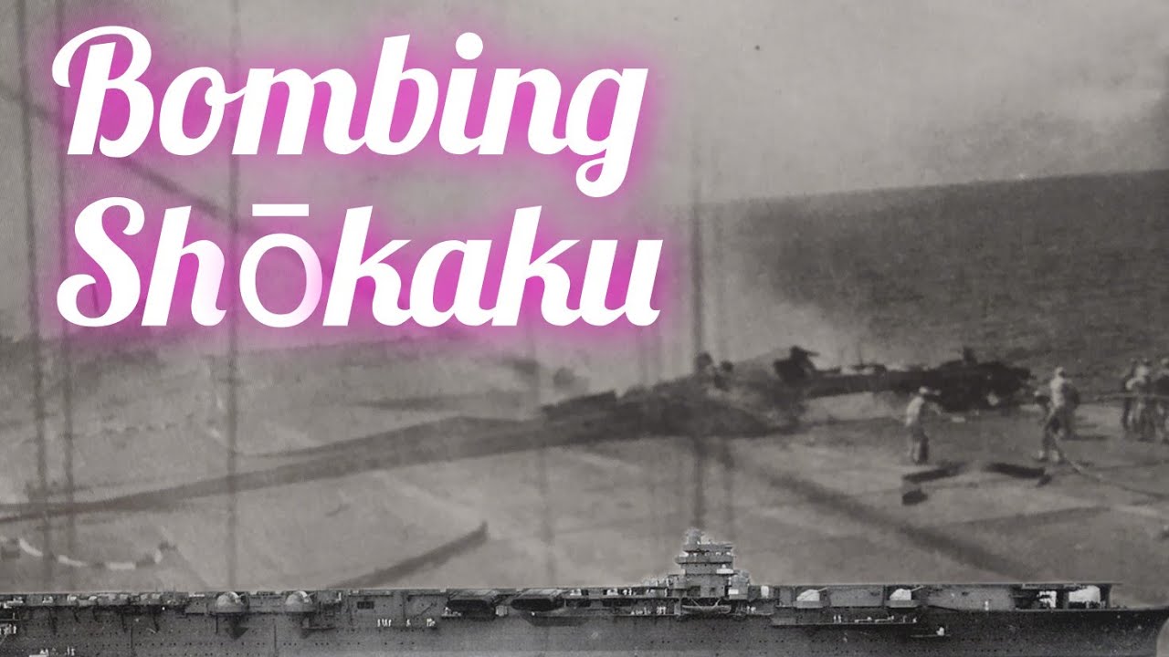 IJN Shokaku: taking a few bombs - YouTube