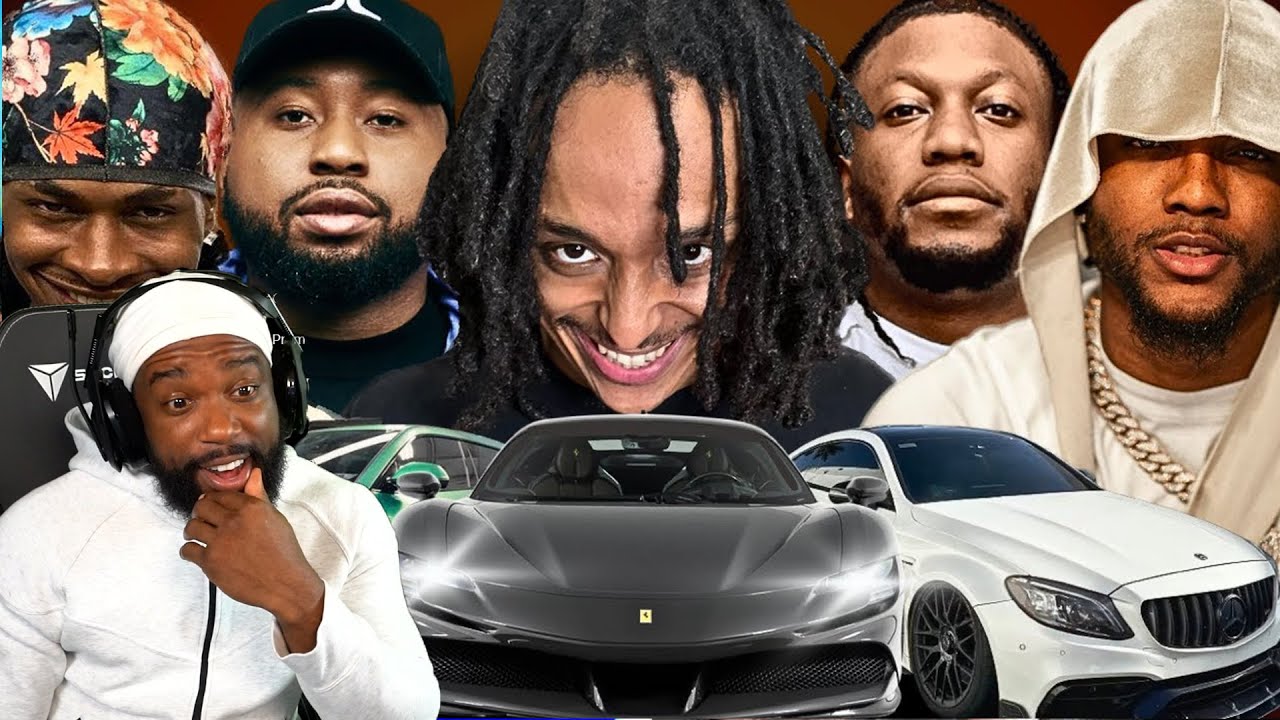 I LIKES THIS! RANKING ALL BLACK STREAMERS & YOUTUBERS CAR COLLECTION ...