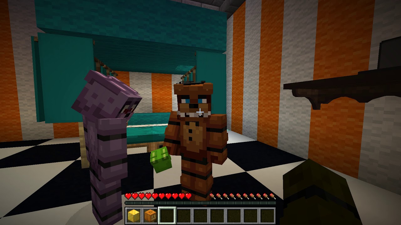 Minecraft FNaF Roleplay | WELCOME TO FREDDY'S | EP 1 - YouTube