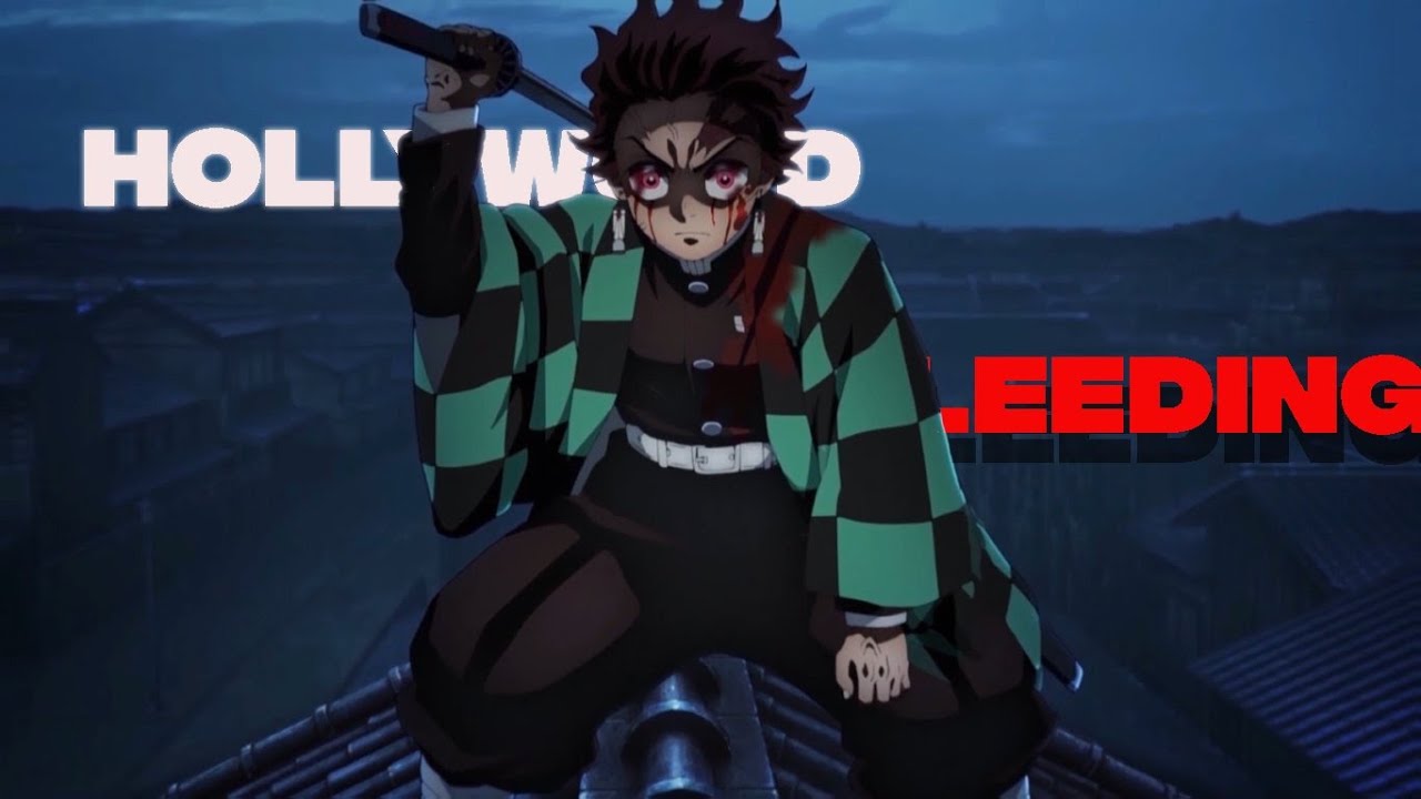「Hollywood Bleeding」Demon Slayer「AMV/EDIT」4K - YouTube