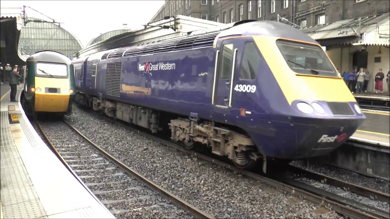 HST Final arrival/departure at Paddington. Onboard in/out of Paddington ...