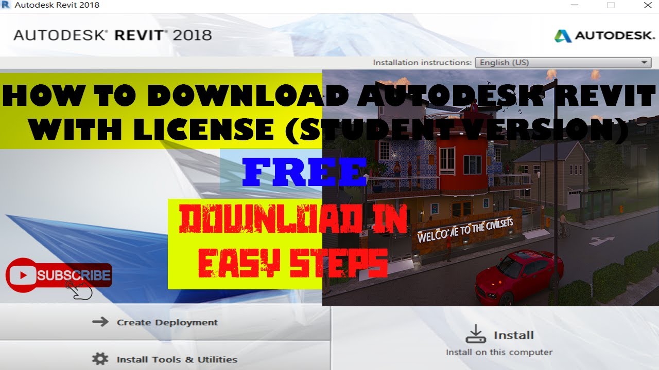 How To Download Revit With License | Student Version | CIVILSETS - YouTube