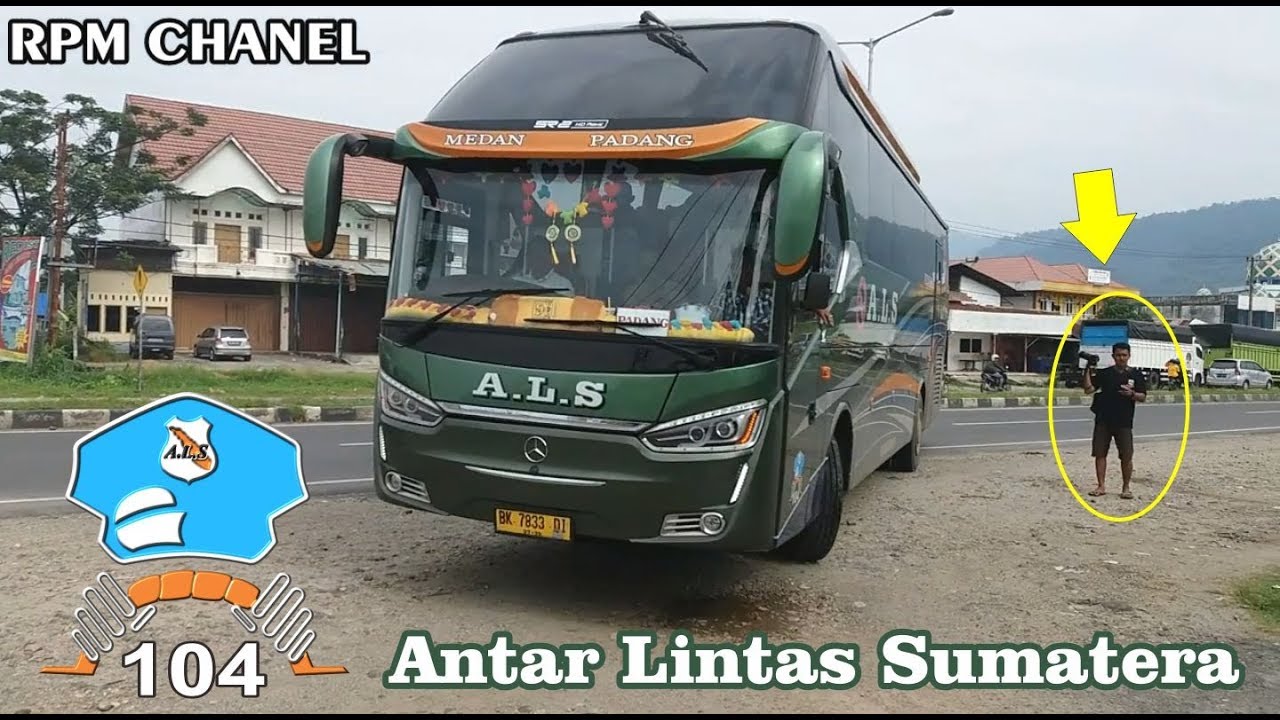 BUS ALS || Suasana pol Bus ALS Padang - YouTube