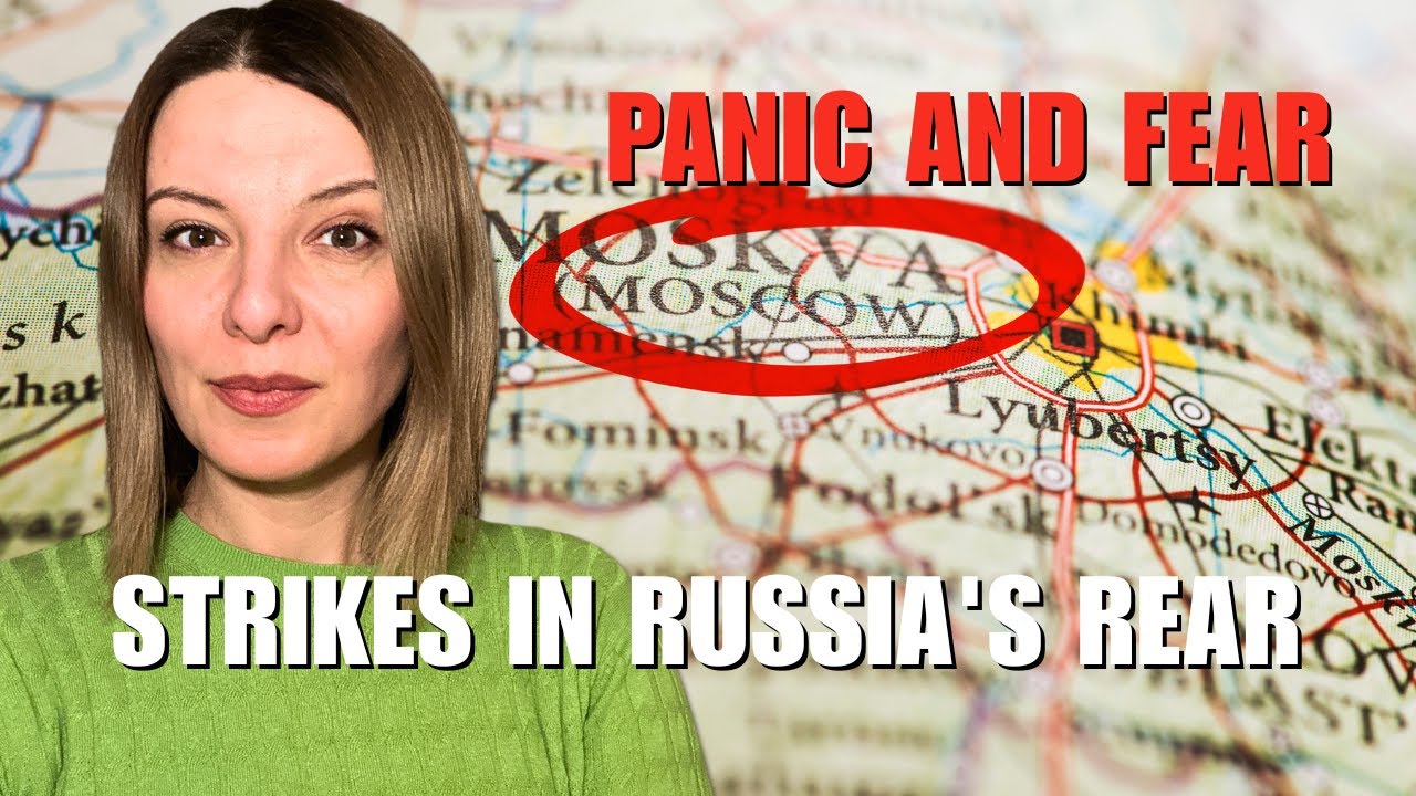 STRIKES IN RUSSIA'S REAR: PANIC & FEAR AMONG RUSSIAN GENERALS Vlog 1026 ...