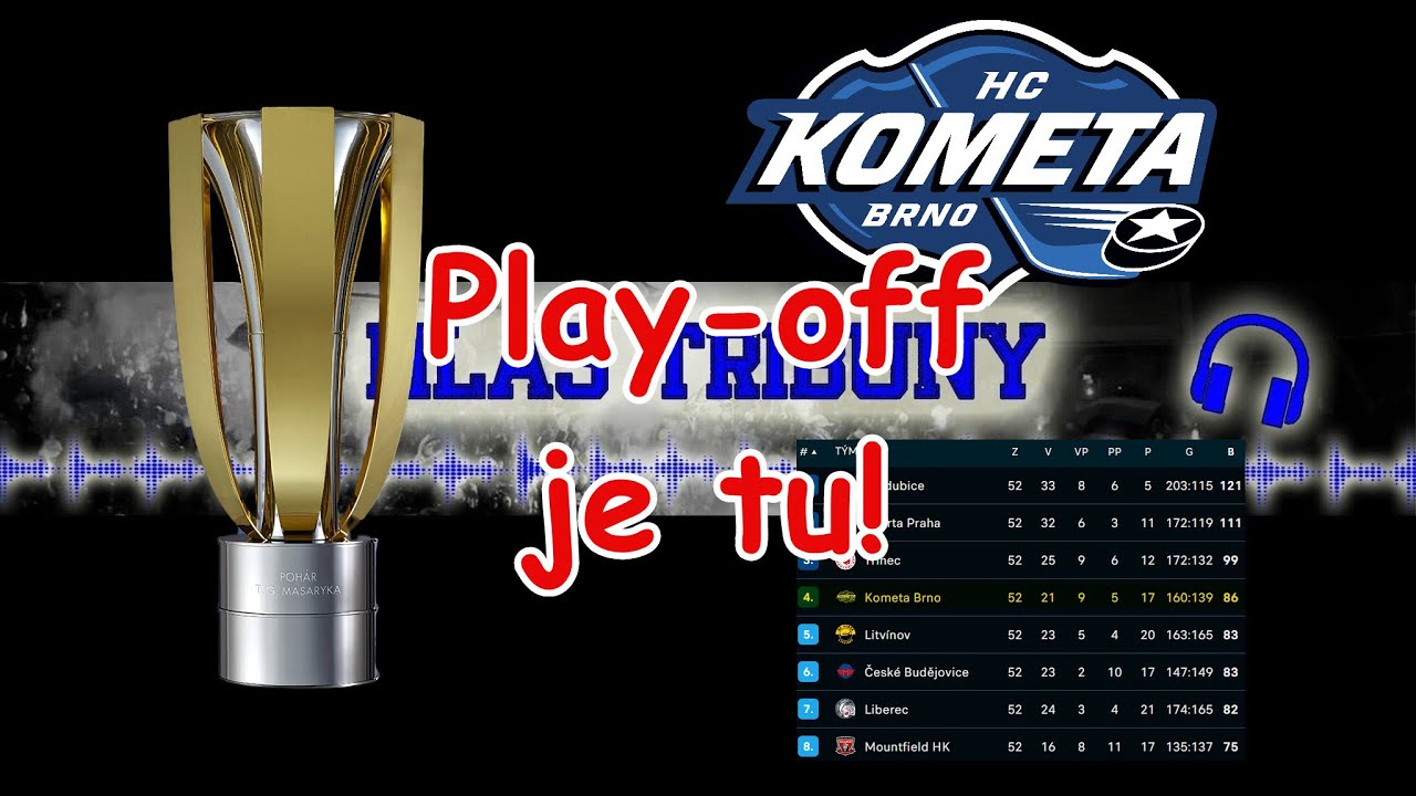 HLAS TRIBUNY - Jaké jsou šance Komety v letošním play-off? - YouTube
