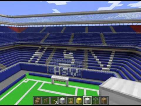 Minecraft Stadion (Hamburg) - YouTube
