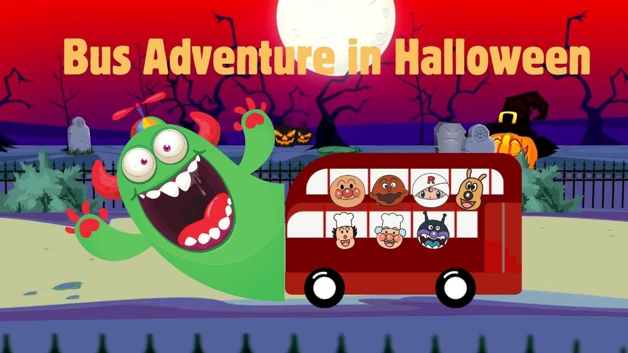 👻Halloween Bus Adventure 🎃 | Anpanman & Friends Meet Ghosts | ハロウィンバス🎃 ...