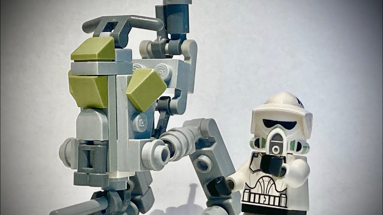 Lego AT-RT Tutorial! - YouTube