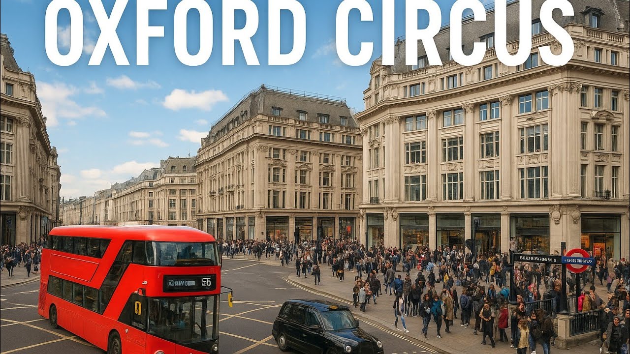 Oxford Circus Walk | London’s West End in 4K - YouTube