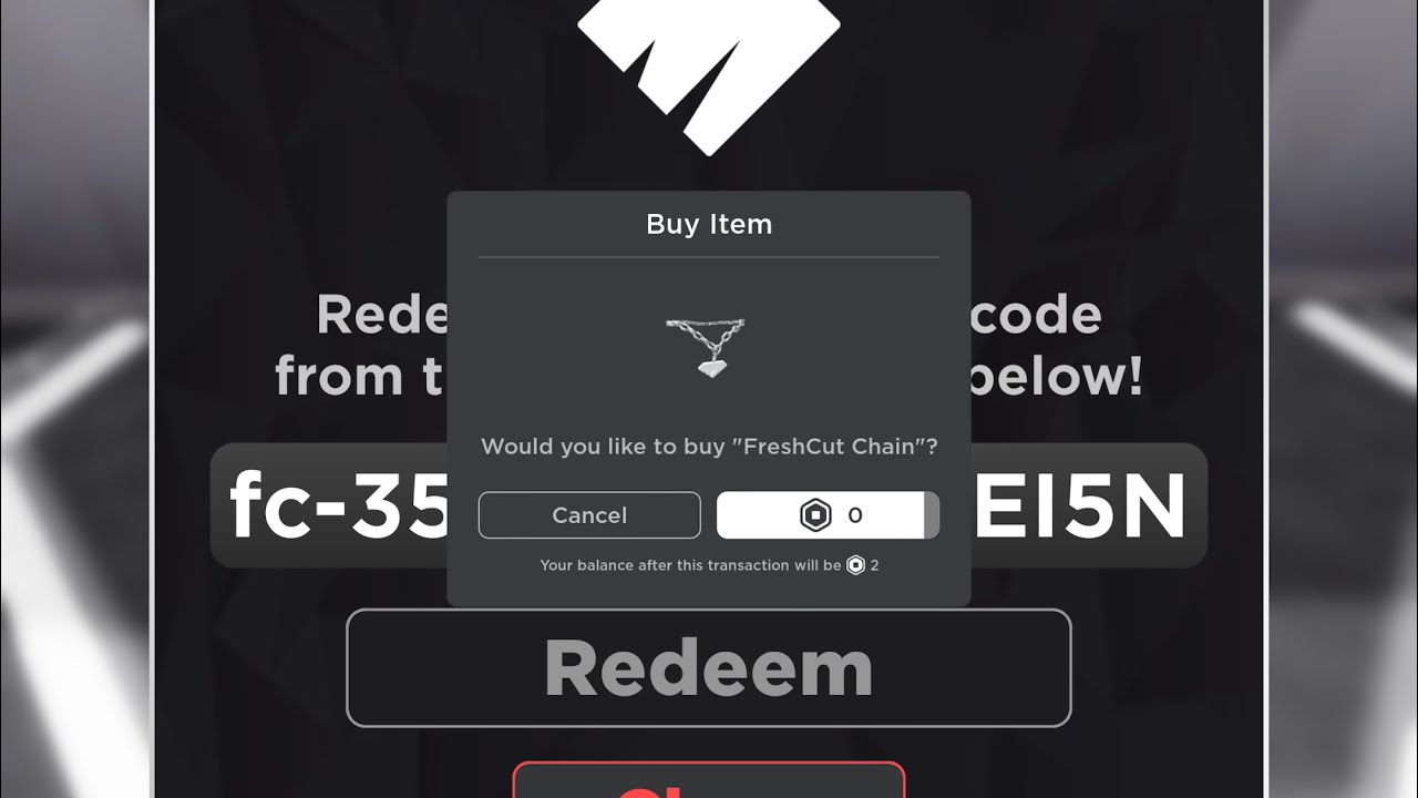 Sniping the FreshCut Chain in Roblox! - YouTube