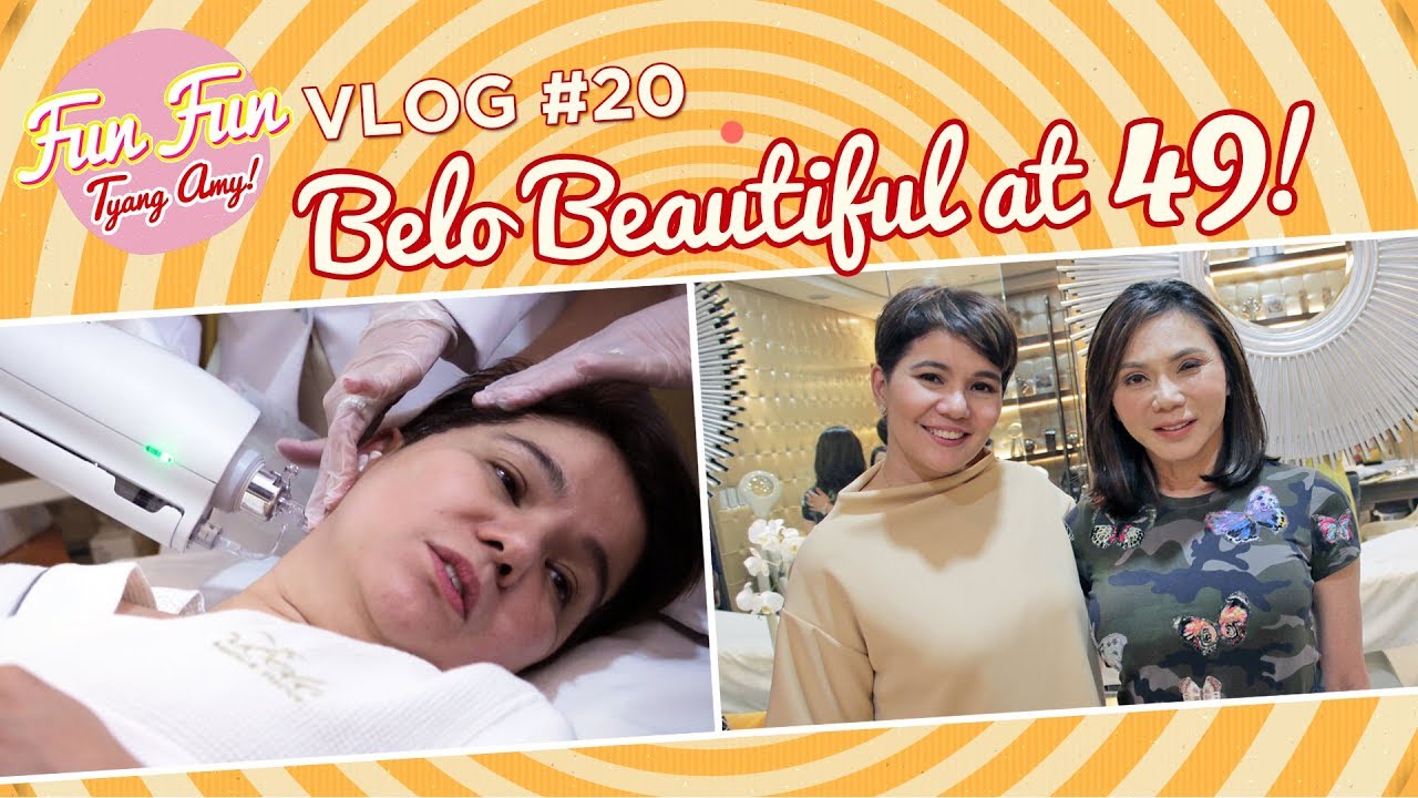 [Fun Fun Tyang Amy] Vlog 20 : Belo Beautiful At 49 | Beauty Tips - YouTube