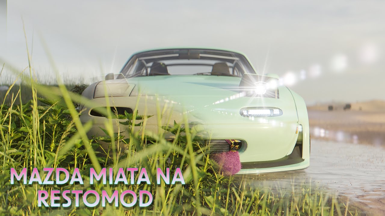 Mazda Miata NA Restomod | Full CGI - YouTube