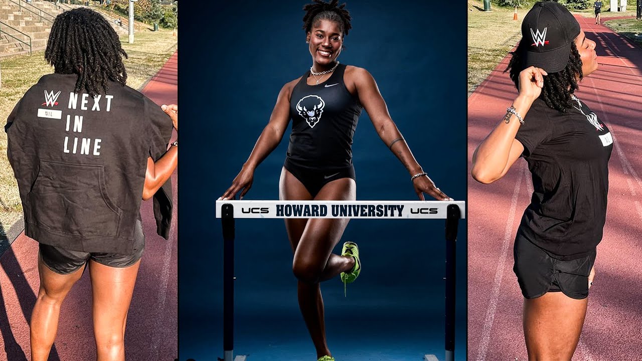 Darci Khan: HBCU Track Star, WWE Prospect, Artist | HBCUGameDay.com ...