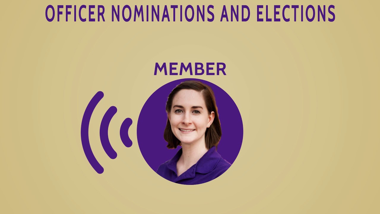 Parliamentary Procedure - Officer Nominations and Elections - YouTube