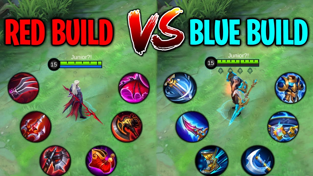 ARLOTT RED BUILD VS FREDRINN BLUE BUILD - MLBB - YouTube