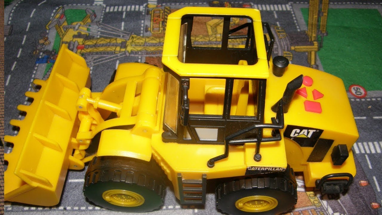 Bruder Cat /Caterpillar talking construction toy with sound ...