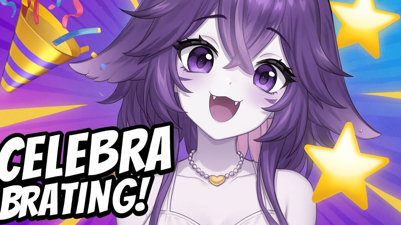 [MegalodonVT] Celebrating Subscriber Milestones! 🥂 | Vtuber Clip - YouTube