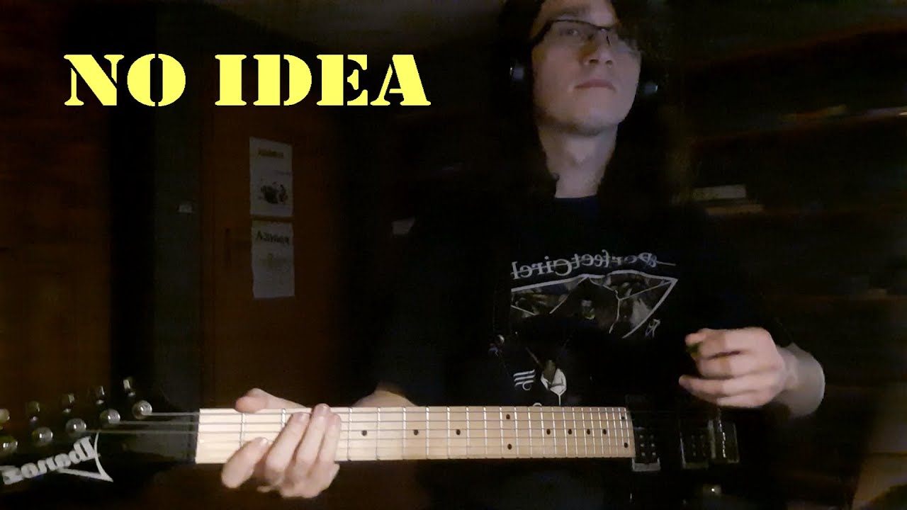 No idea - original instrumental punk song - guitar & bass - YouTube
