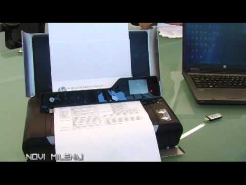 HP OfficeJet 150 Mobile Printer - YouTube